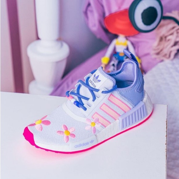 adidas | Shoes | Adidas Nmd R C Monsters Inc Boo Disney Pixar Purple ...